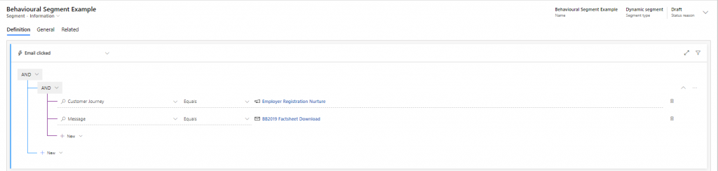 Quick Look: Enhanced Segment Designer in Dynamics 365 For Marketing ...