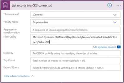 Querying CDS Data in Power Automate - Barhead Solutions