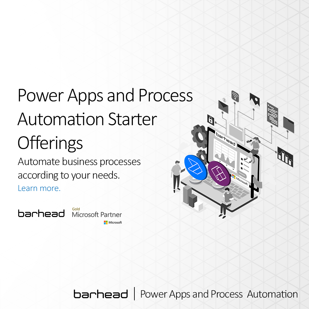 Power Apps and Process Automation Starter - Barhead Solutions