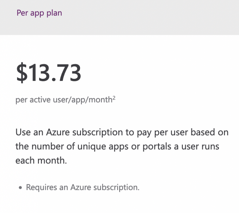 Power Apps pay-as-you-go licensing plan explained - Barhead Solutions