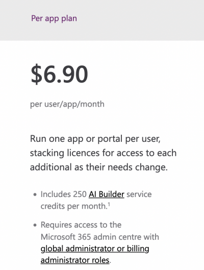 Power Apps pay-as-you-go licensing plan explained - Barhead Solutions