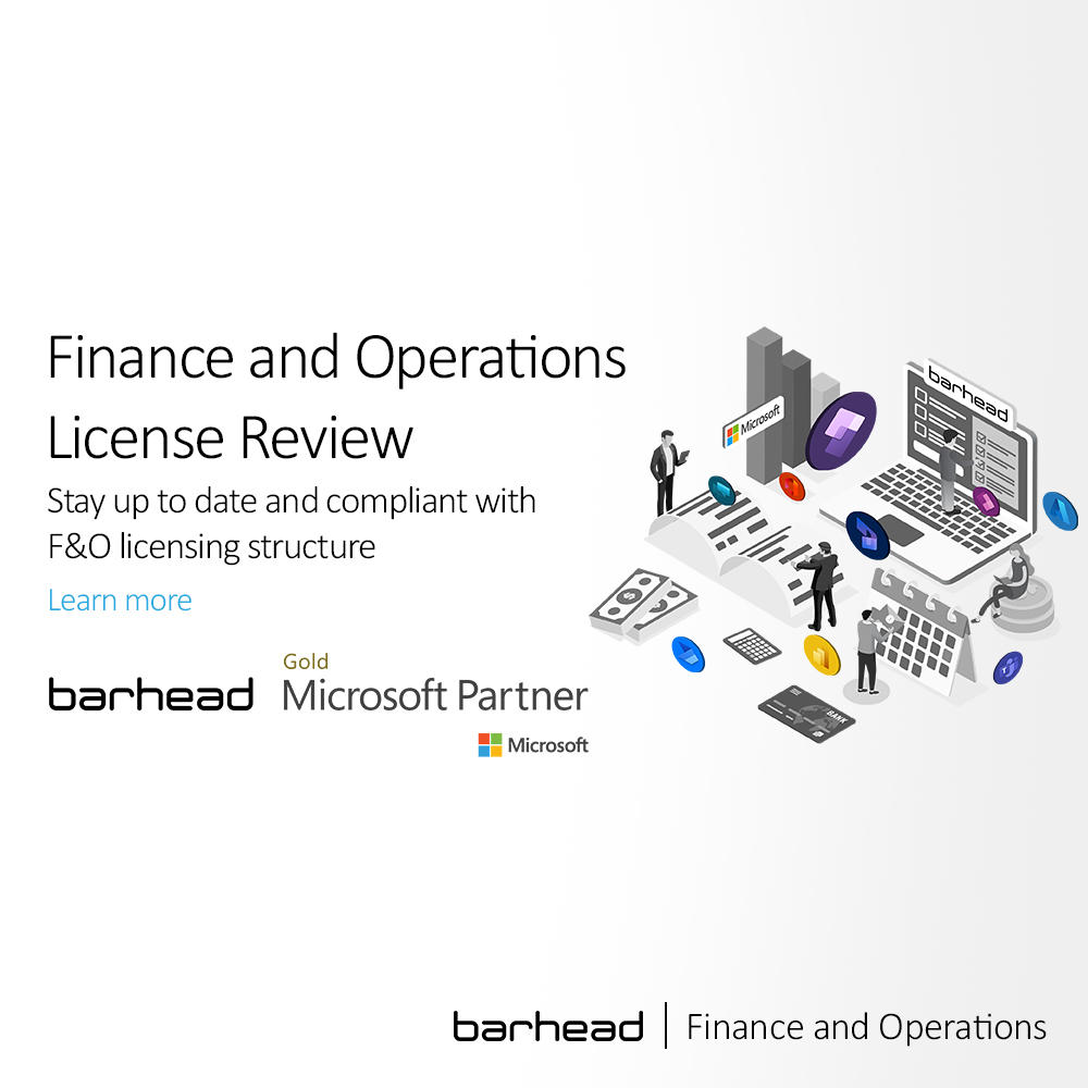 Finance and Operations License Review - Barhead Solutions