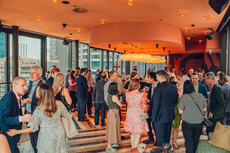 Barhead holds End of Year Party at Shell House Sky Bar in Sydney ...