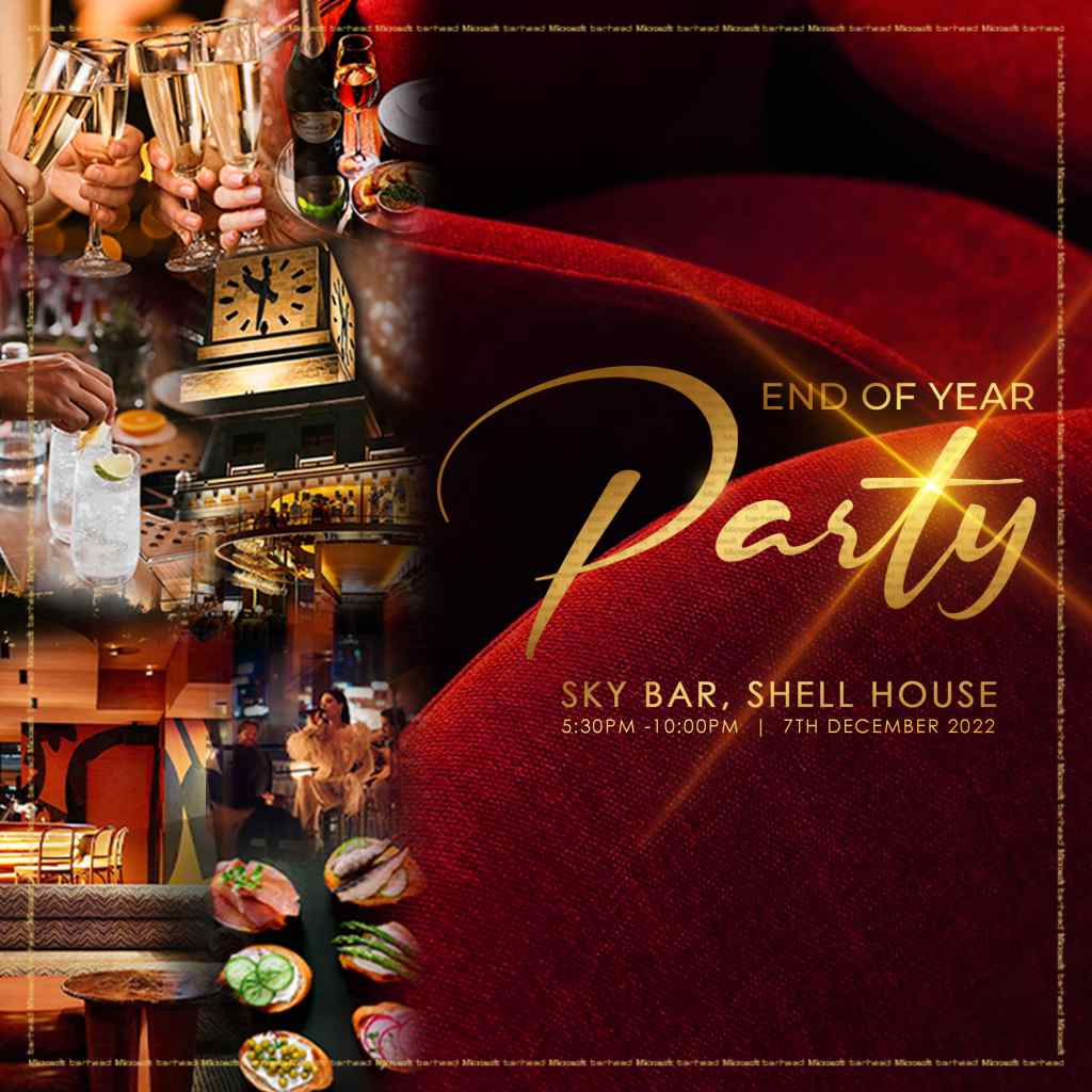 Barhead holds End of Year Party at Shell House Sky Bar in Sydney ...