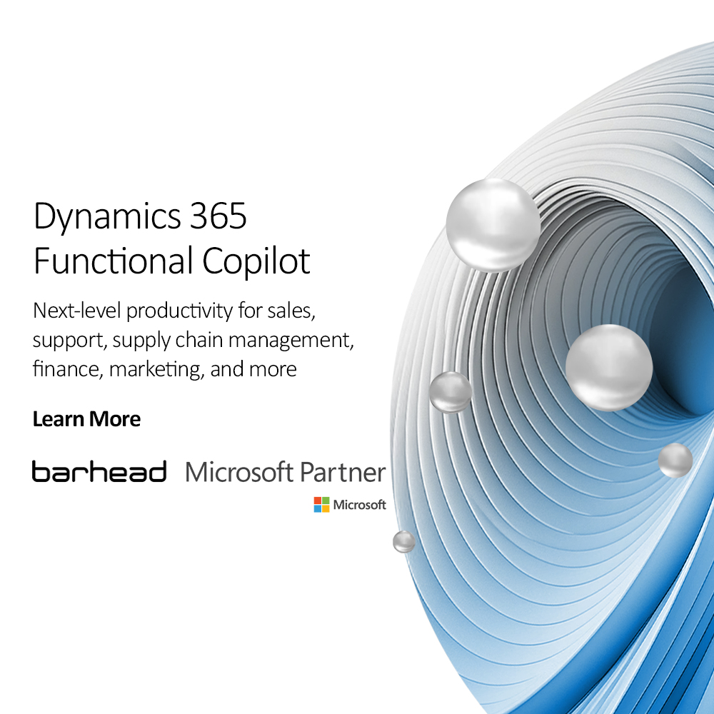 Dynamics 365 Functional Copilot - Barhead Solutions